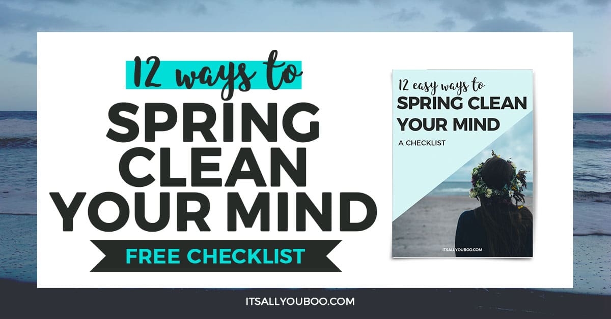 FREE Spring Clean Your Mind Checklist