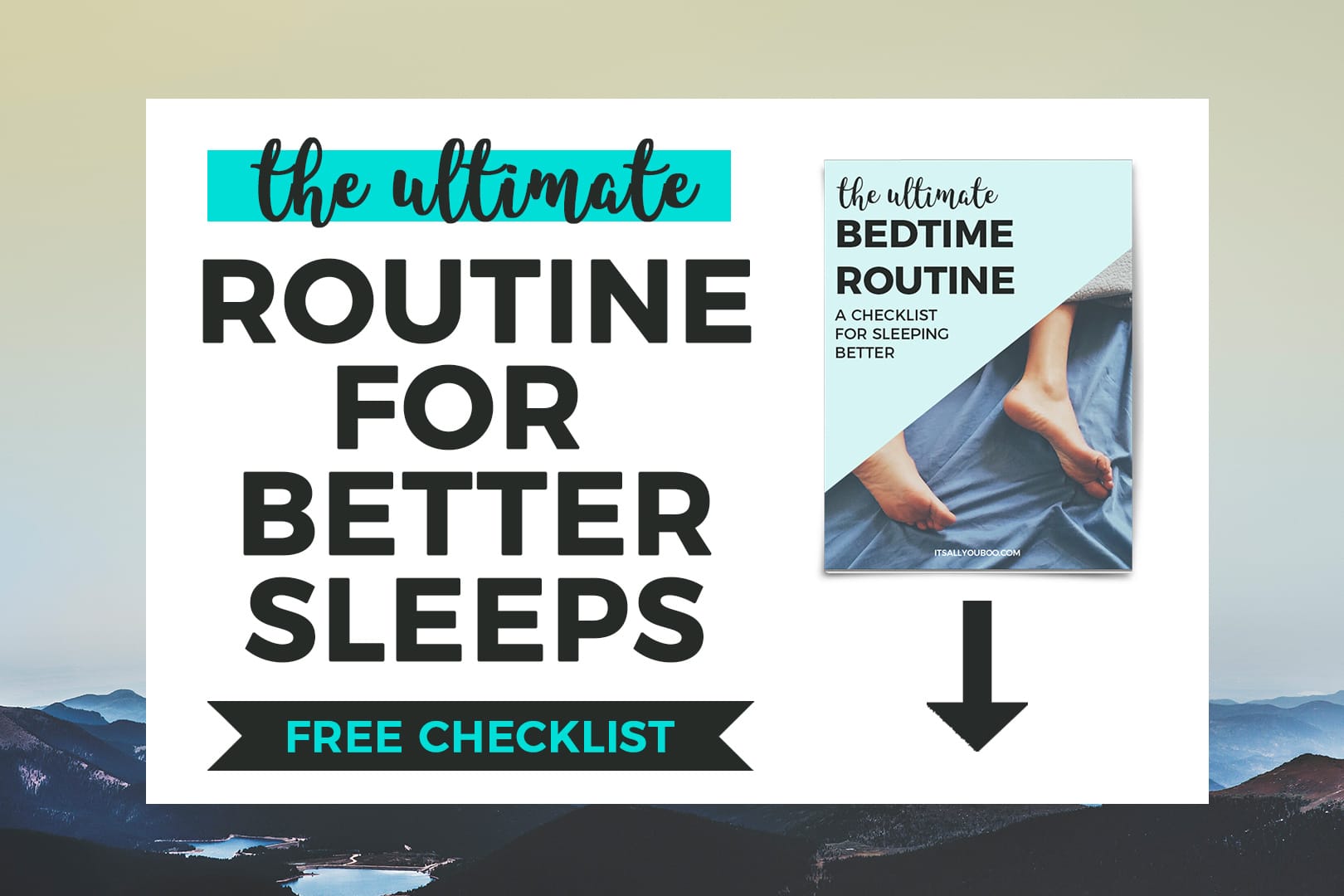 Ultimate Bedtime Routine Checklist
