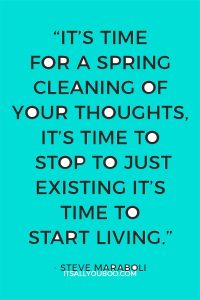 8 Happy & Healthy Ways to Spring Clean Your Life