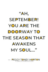 72 Inspirational Happy October Quotes and Sayings