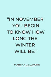 80 Inspirational Hello November Quotes to Welcome Winter Weather