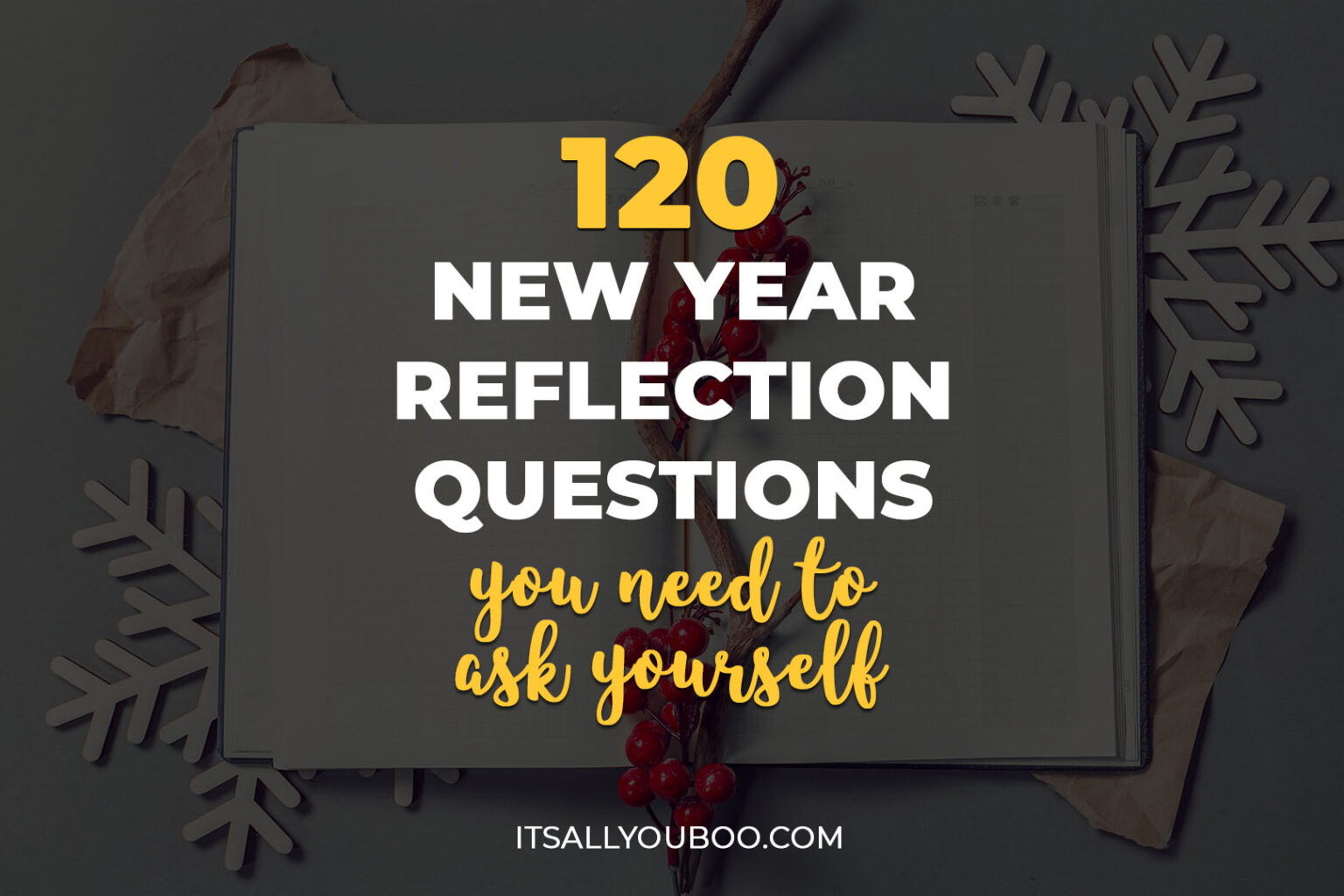 120 New Year Reflection Questions to Ask Yourself