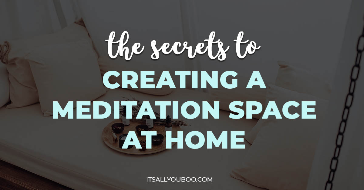 The Secrets to Creating a Meditation Space At Home + Room Essentials