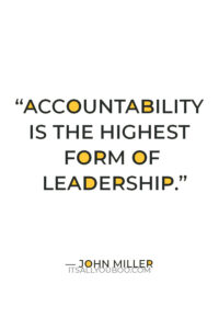 99 Accountability Quotes About Personal Growth and Leadership