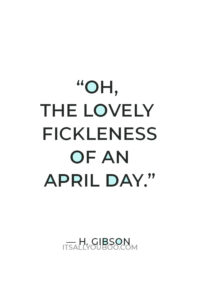 60 Inspirational April Quotes for a Month of Growth and Change