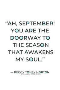 87 Hello September Quotes to Welcome the First Month of Fall